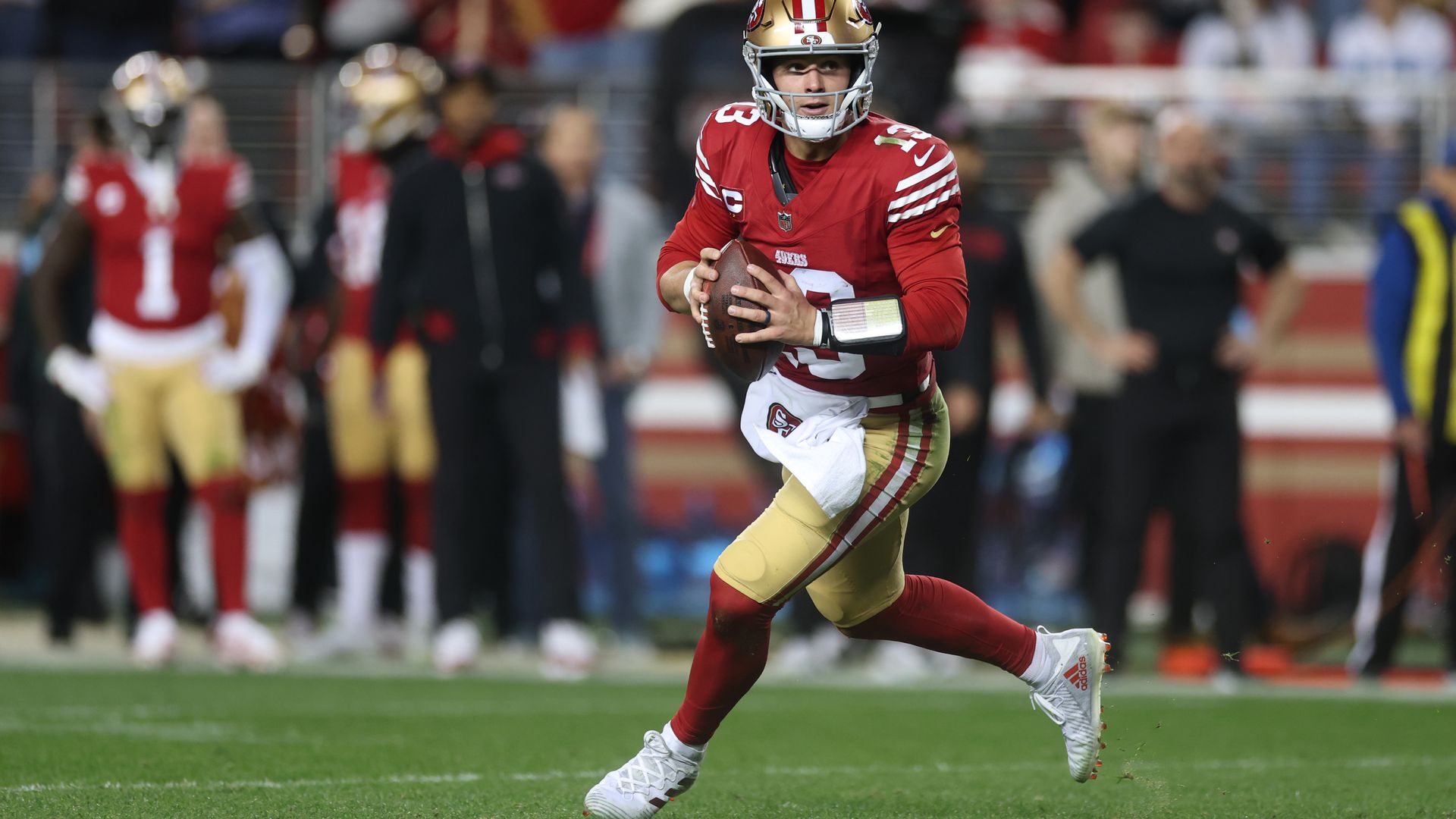 Which 2 49ers players are in the top 20 players due for big extensions?