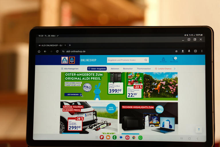Aldi stellt Onlineshop ein