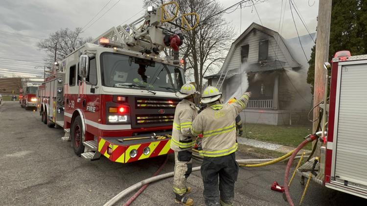 Neighbor rescues family from fire, police save elderly neighbor and dog ...
