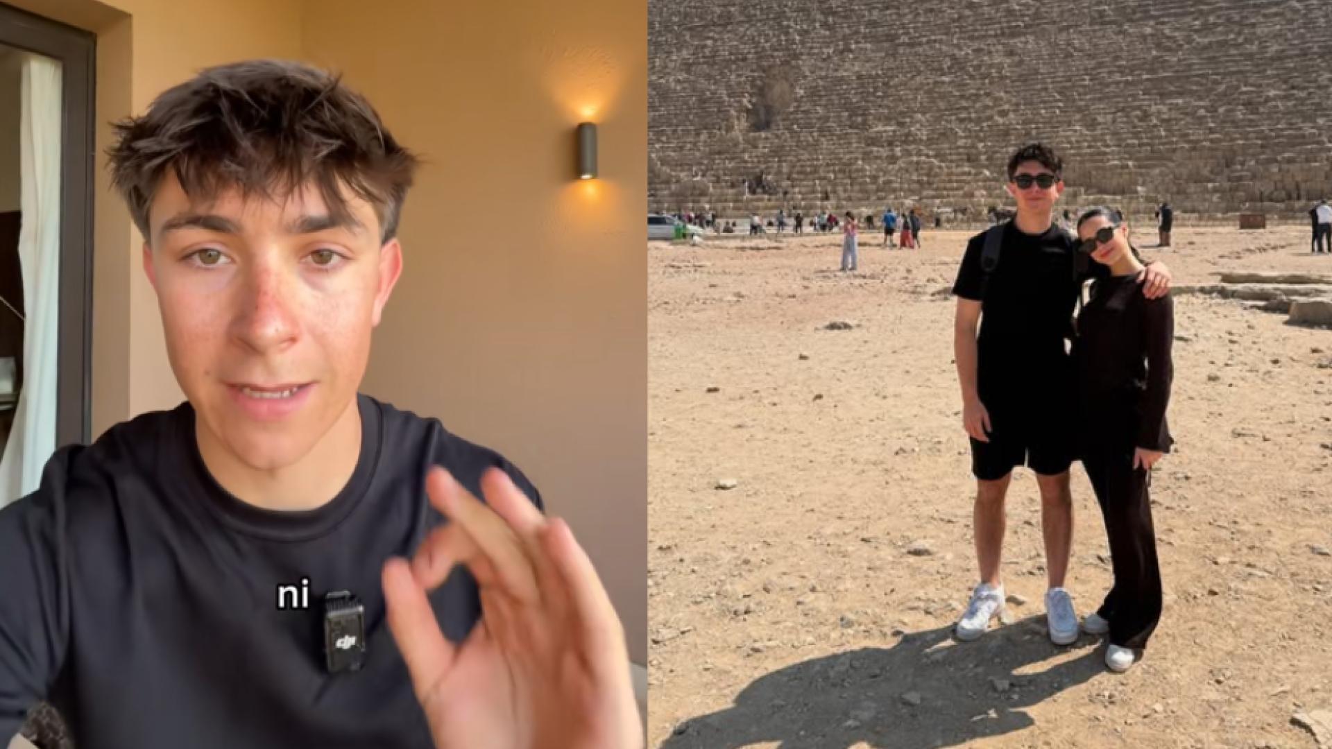 El 'tiktoker' Archie Ted denuncia en redes "la otra cara" de Egipto ...