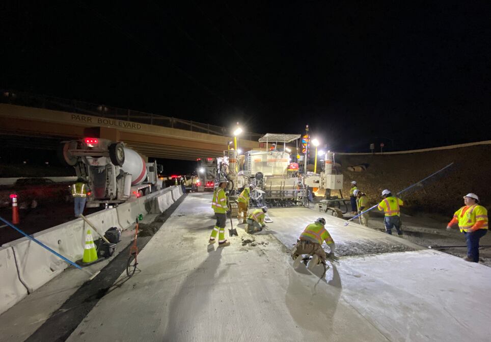 NDOT shifting lanes on southbound 395 as multi-year project continues