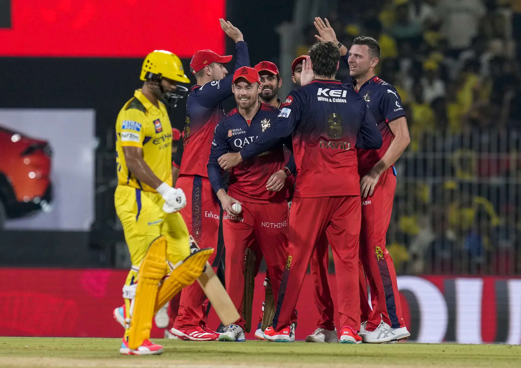 Finally it's over! RCB end 17-year losing streak against CSK at Chepauk
