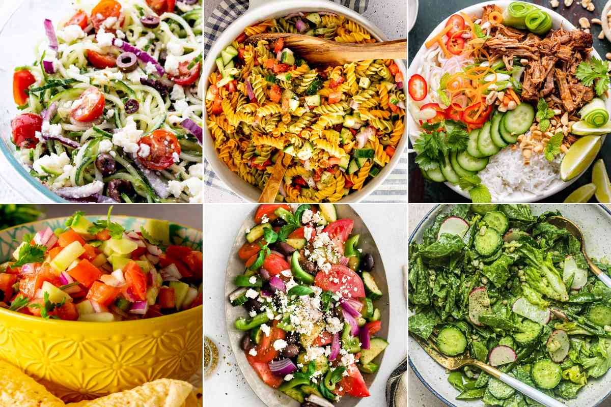 13 Cucumber Recipes: Fresh Salads & Flavorful Main Dishes