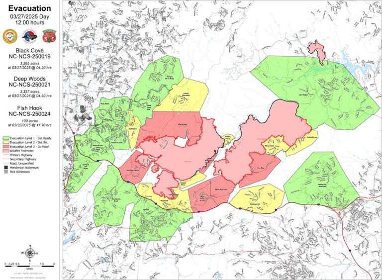 Firefighters make progress on wildfires in Polk Co.