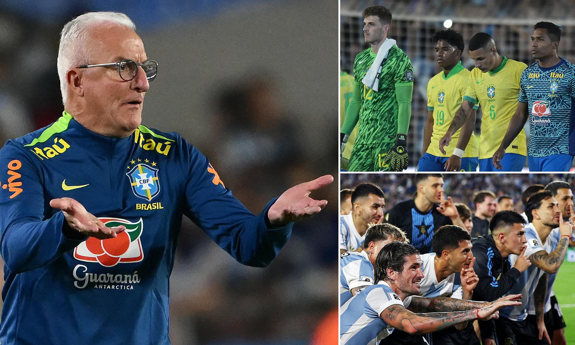 Brazil SACK Dorival Junior after suffering humiliating 4-1 defeat by ...