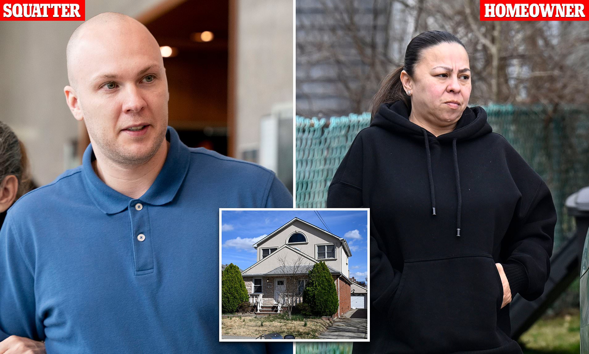 Squatter gets new home that everyone is happy about...except him