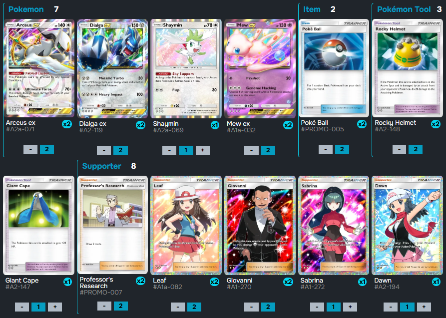 Pokémon TCG Pocket | Os melhores decks para PVP e Ranked