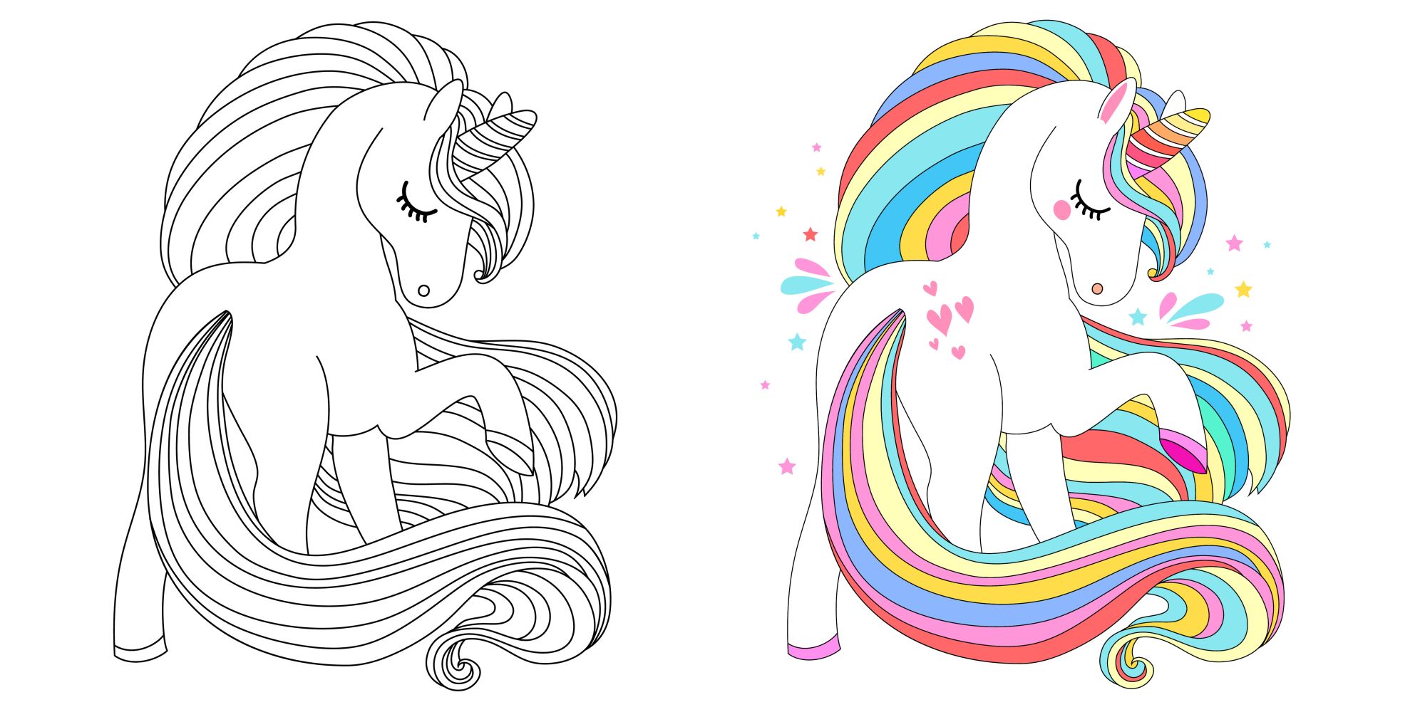 21 Free Unicorn Coloring Pages for Kids Who Love All Things Magical