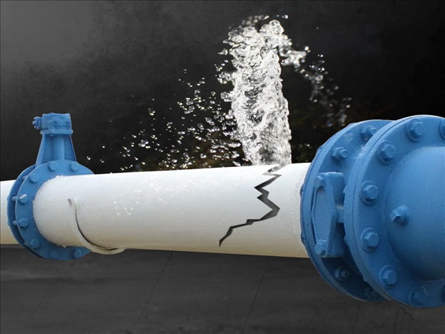Water main break repaired in Castleton