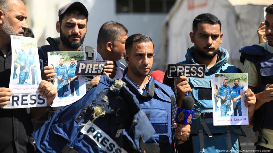 How reporting in Gaza is a deadly assignment for Palestinian journalists
