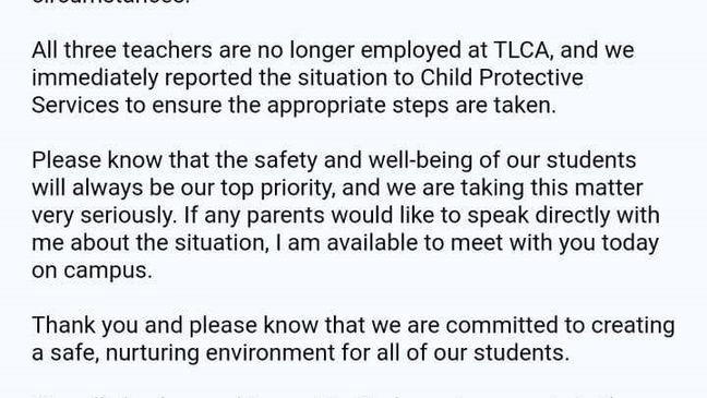 3 Kindergarten teachers fired after disciplinary actions against students