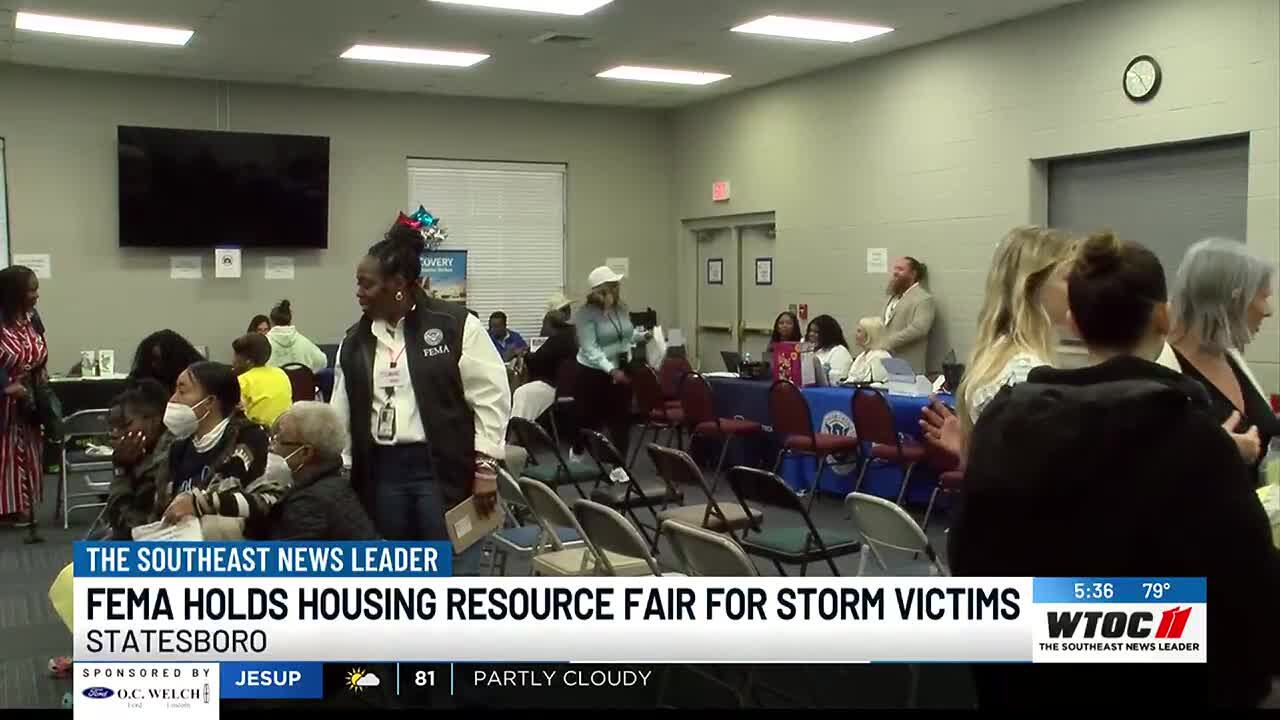 FEMA Housing Resource Fair in Statesboro