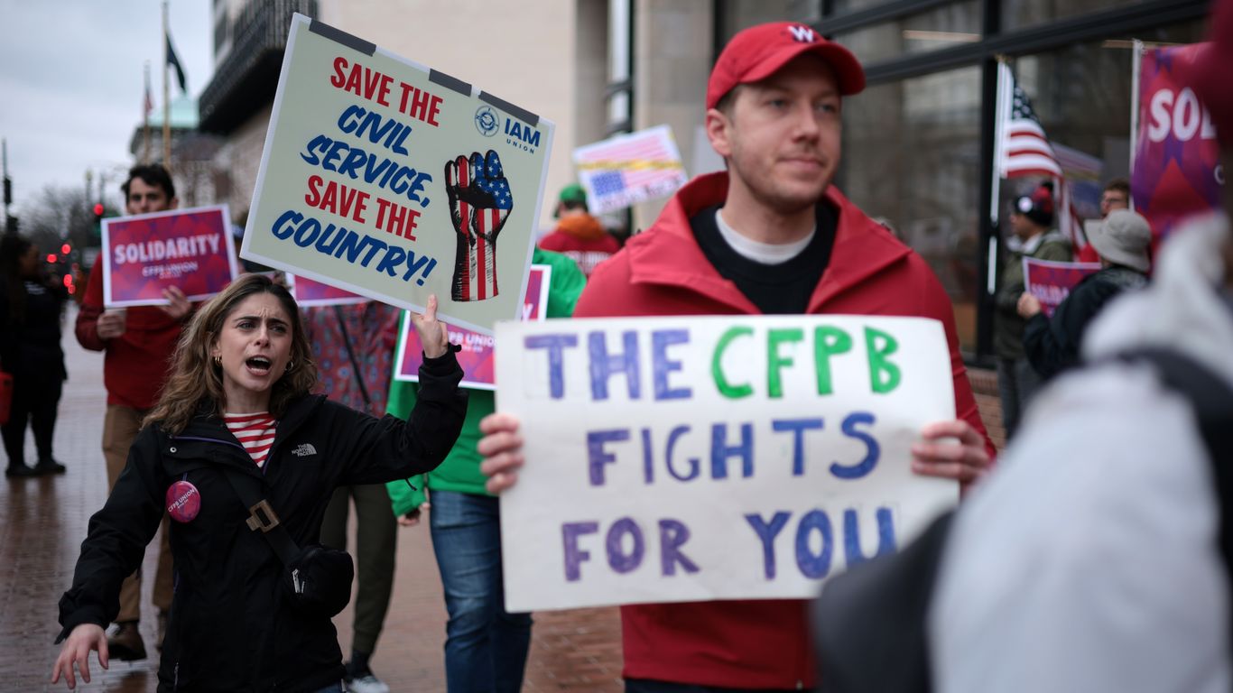 Judge blocks Trump administration, Musk from mass CFPB firings