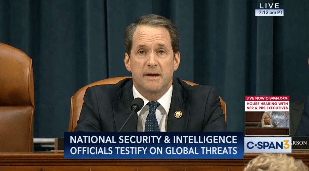 From key position, Rep. Jim Himes presses officials on Yemen texts