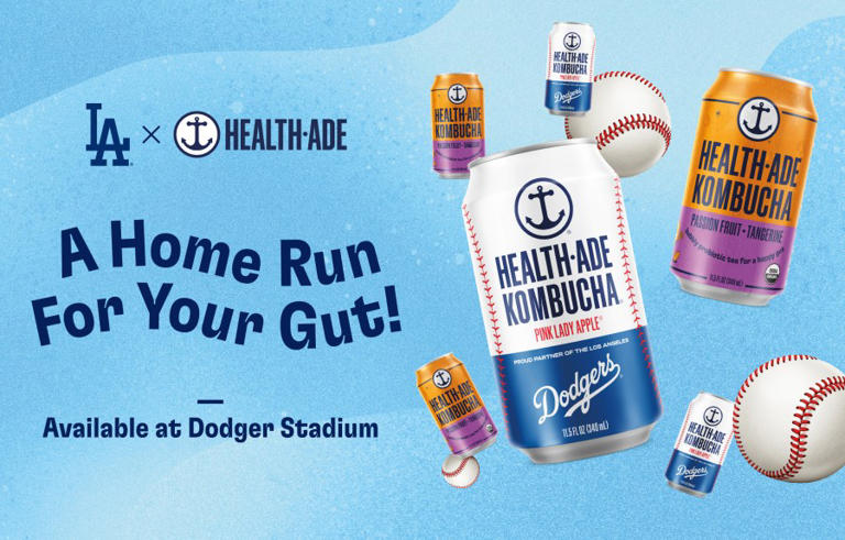Los Angeles Dodgers expand partnership with Kombucha brand