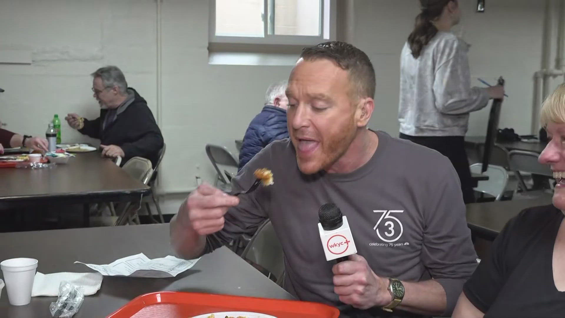Mike Polk Jr. checks out Friday Fish Fry St. Francis de Sales Church in ... Mike Polk Jr. checks out Friday Fish Fry St. Francis de Sales Church in ...