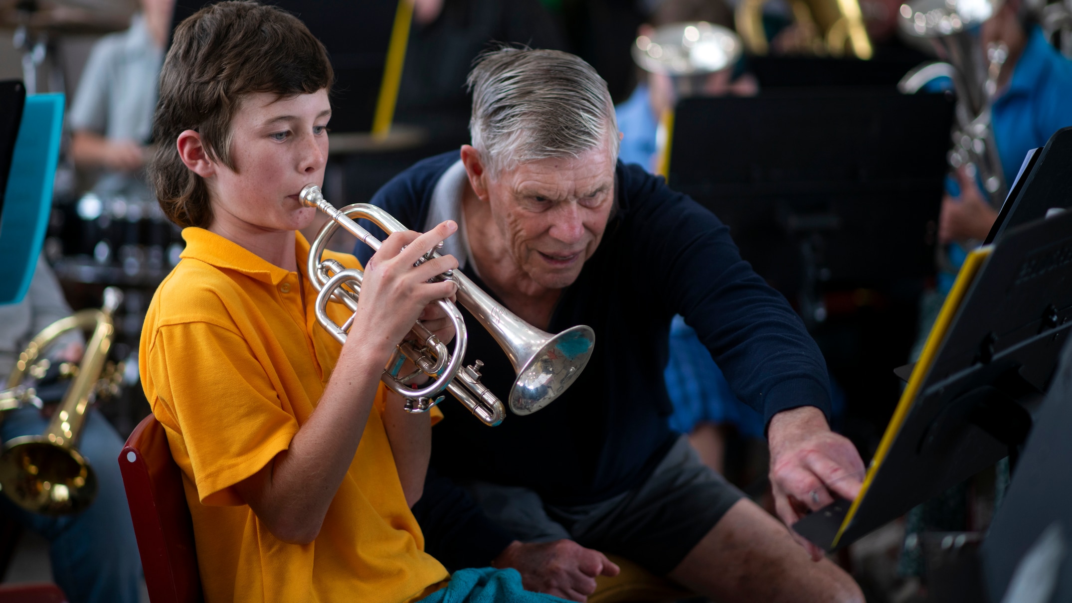 Tasmanian brass band brings together musicians young and old as it ...