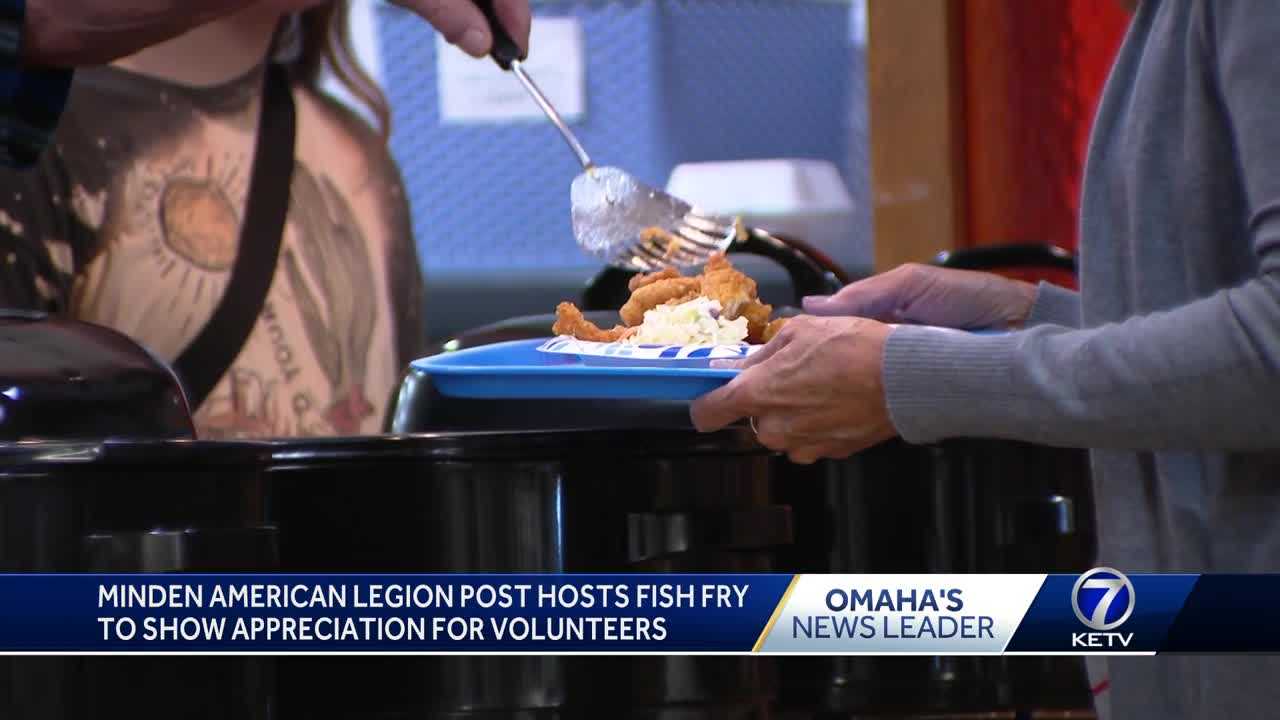 Minden American Legion Post hosts fish fry to show appreciation for ...