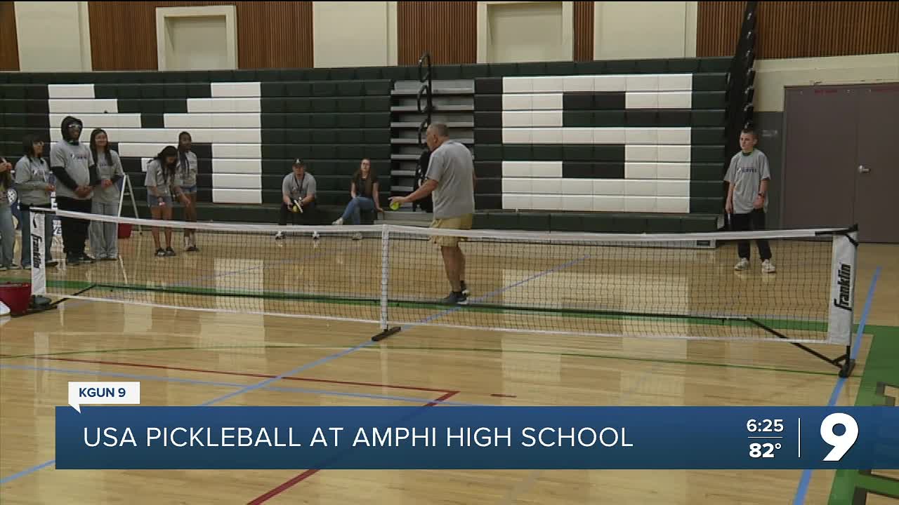 USA Pickleball visits Amphi Middle School