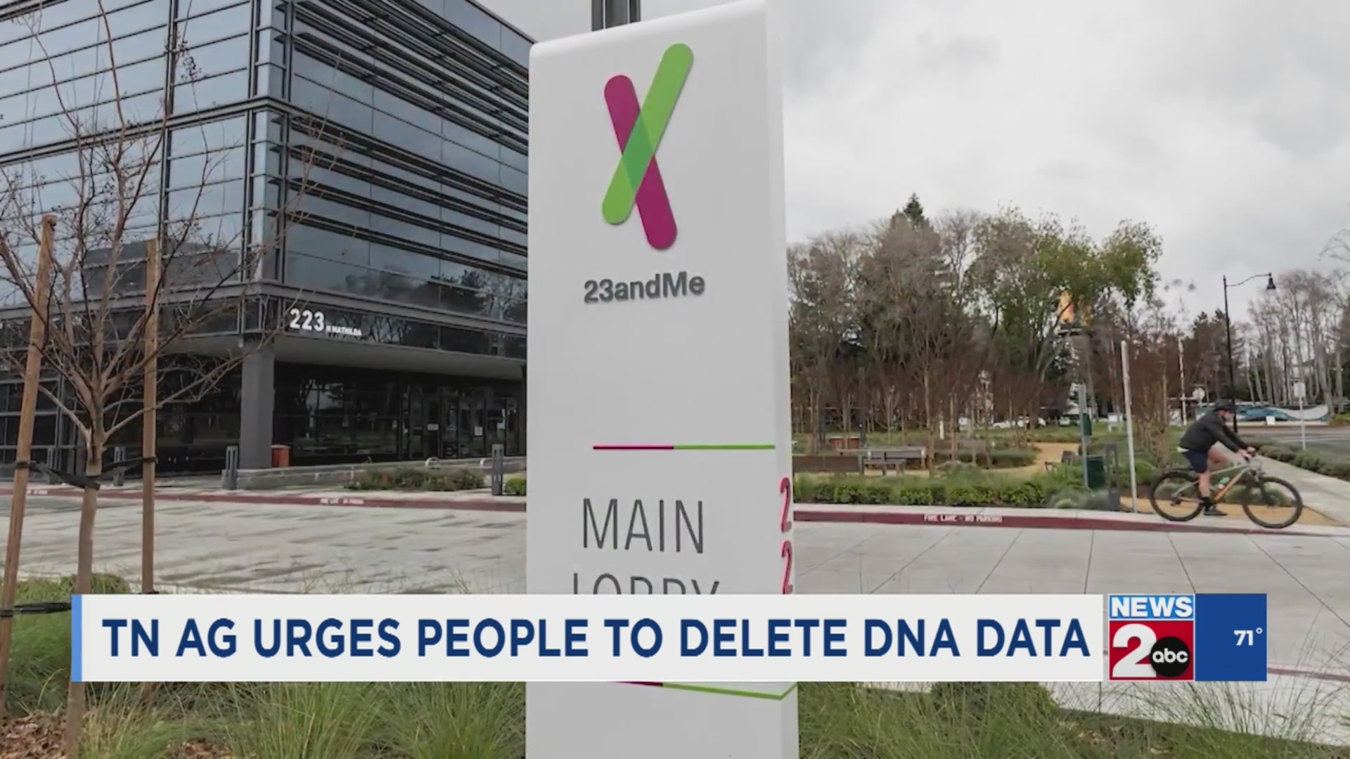 State AG reminds Tennesseans of their right to delete 23andMe data