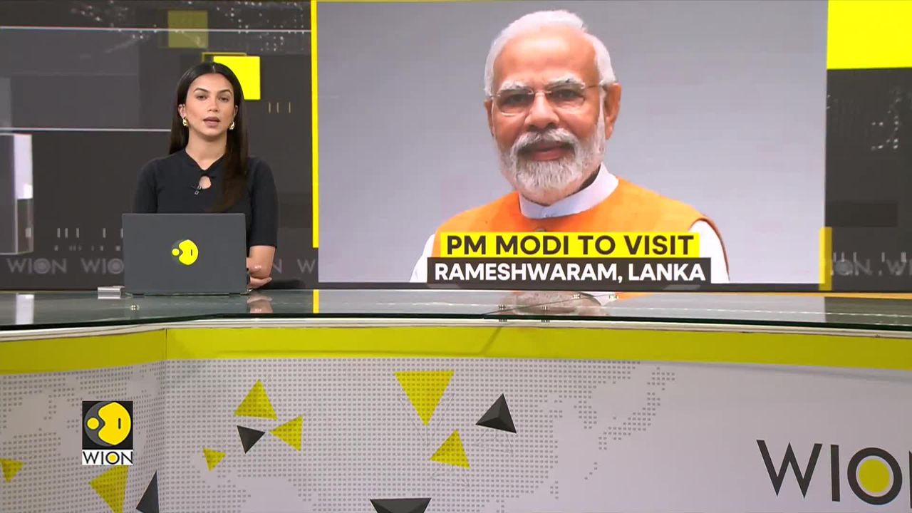PM Modi visits Sri Lanka, heads to Rameshwaram for key projects