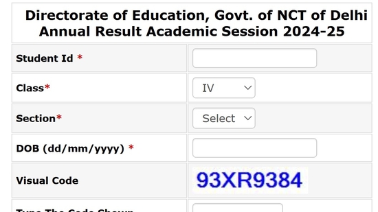 Delhi DoE Class 3, 4, and 5 results 2025 declared at edudel.nic.in ...
