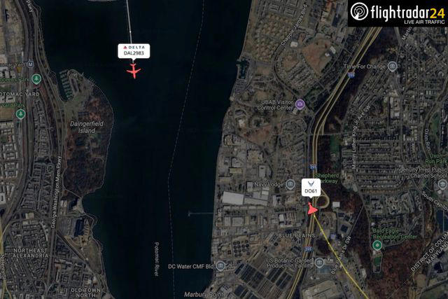 Delta Plane's Collision Warnings Sound amid Close Call with Air Force ...