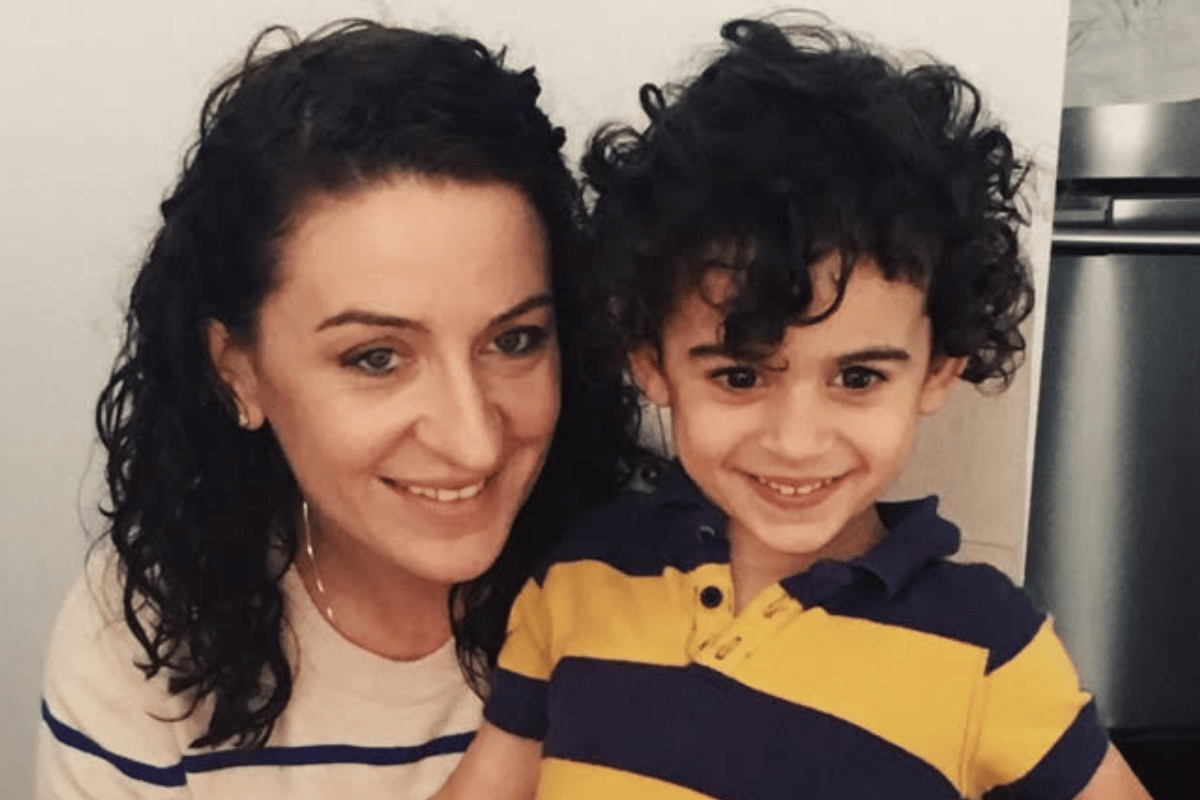 Jen didn't believe the viral curly-hair-in-love theory. Then her son ...