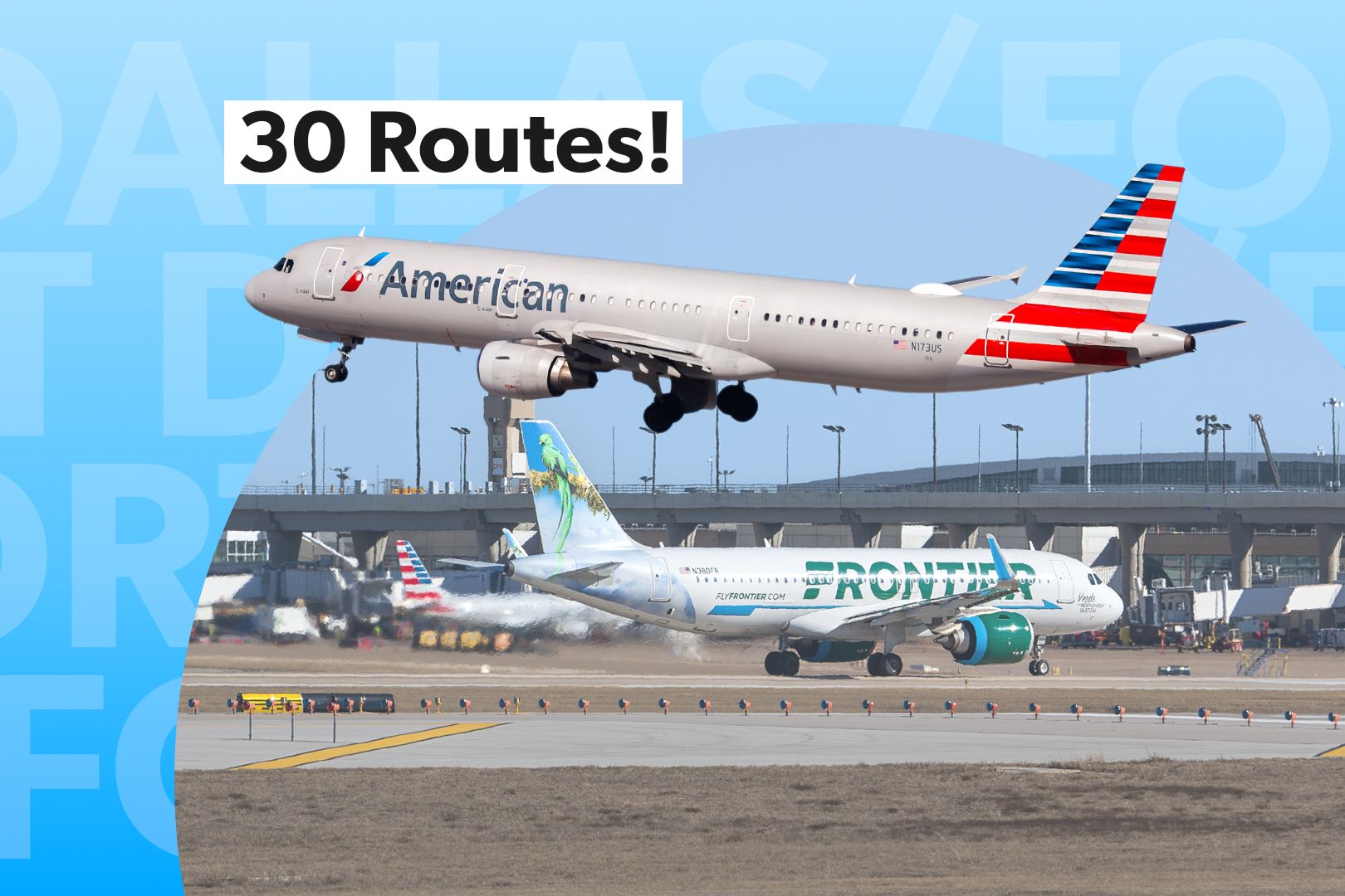 How Frontier Airlines' Dallas/Fort Worth Operation Stacks Up Against ...