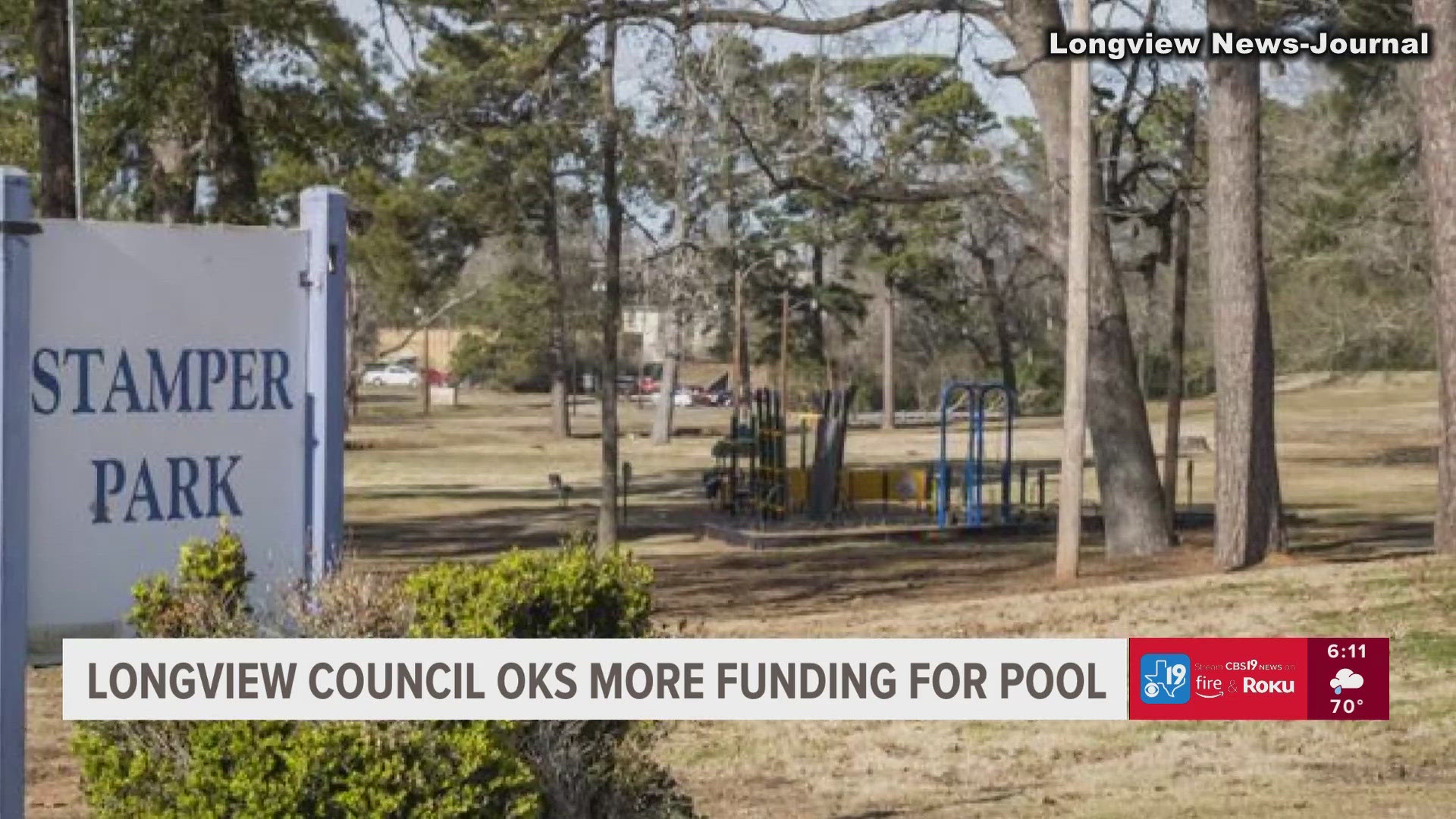 Longview City Council approves more funding for pool