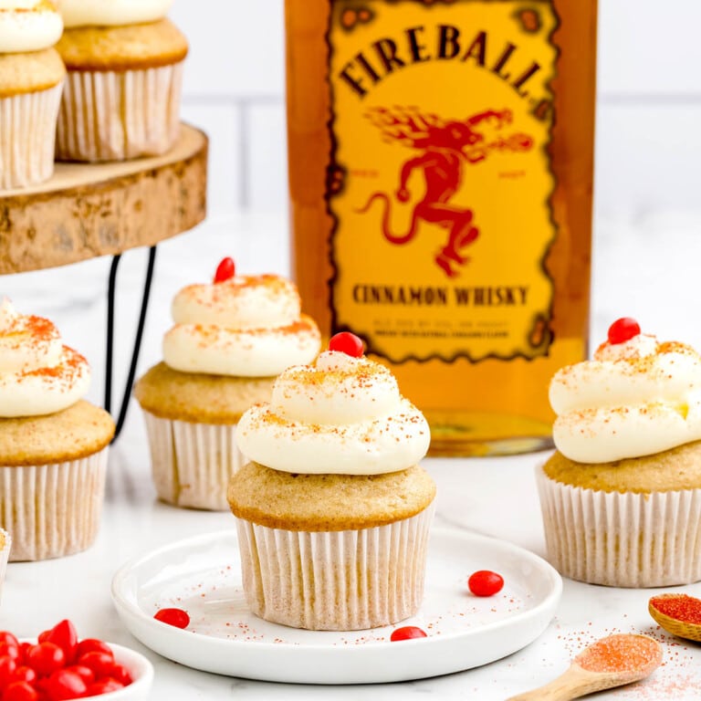 Easy Fireball Cupcakes That Are Sweet, Spicy, and Totally Party-Approved