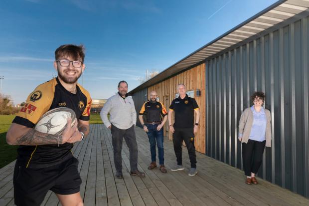 Flint rugby club unveil new £55,000 clubhouse and plan to honour Wales ...