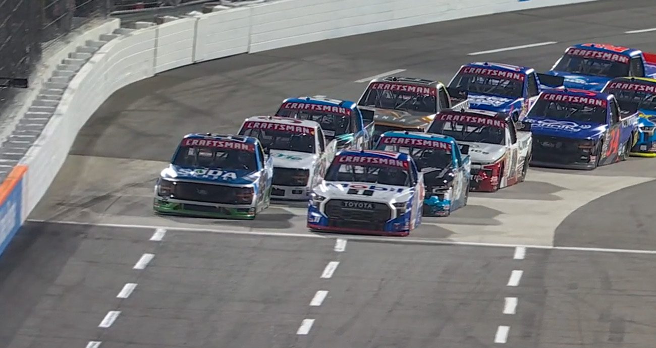 Corey Heim, Ty Majeski lead field to green for short-track racing