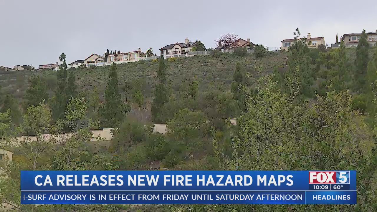 CA releases new fire hazard maps