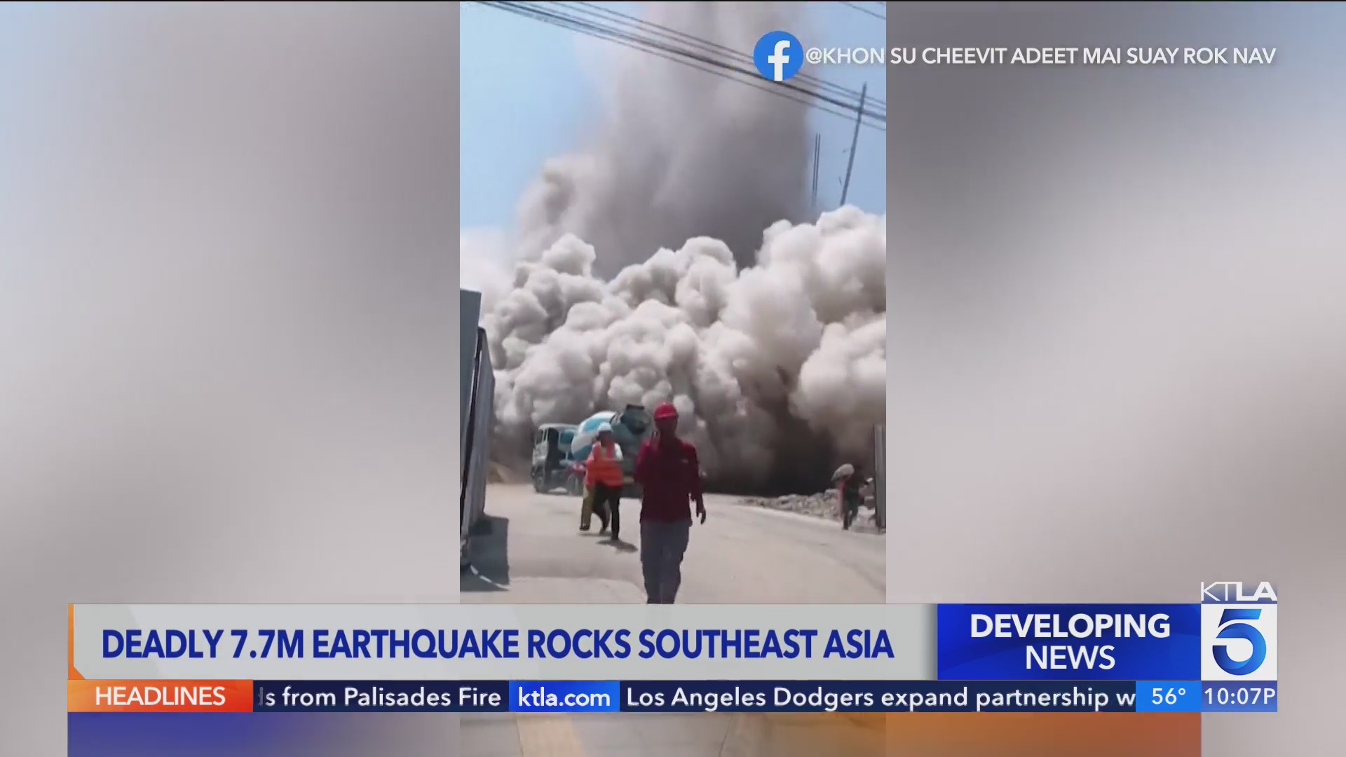 7.7 magnitude earthquake rocks Myanmar, death toll jumps to over 1,000