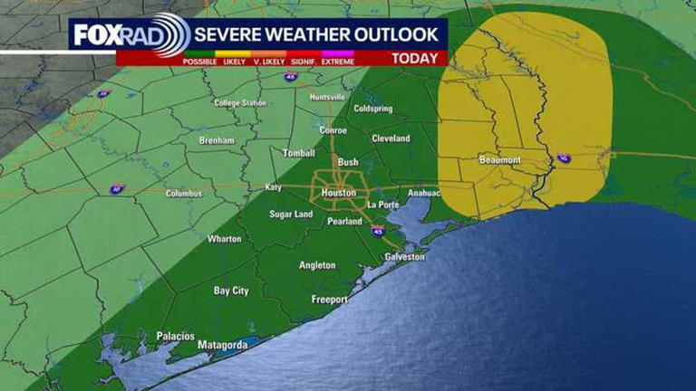 Houston weather: Storms through Friday evening, Saturday rain brings ...