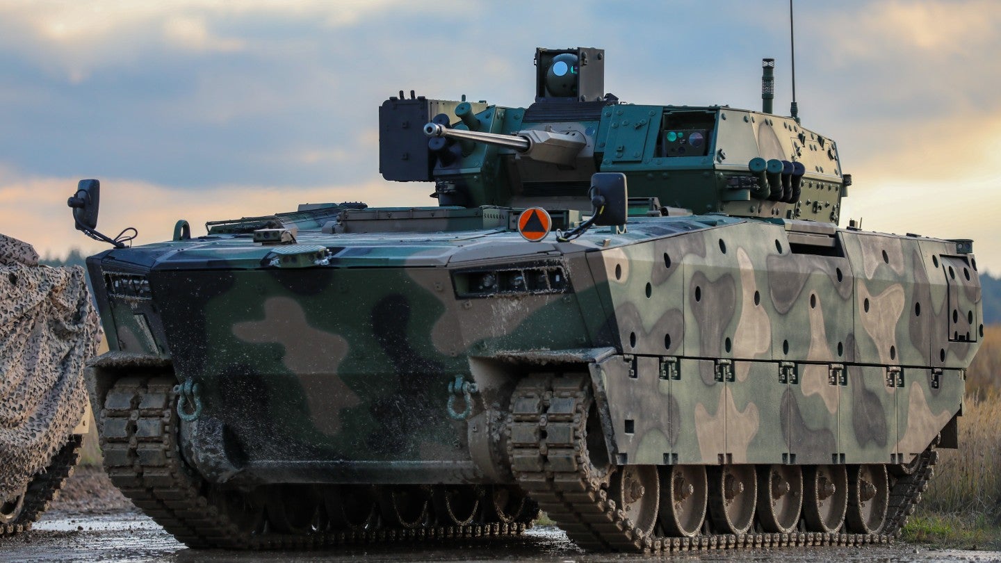 Poland signs deal for 111 Borsuk infantry fighting vehicles