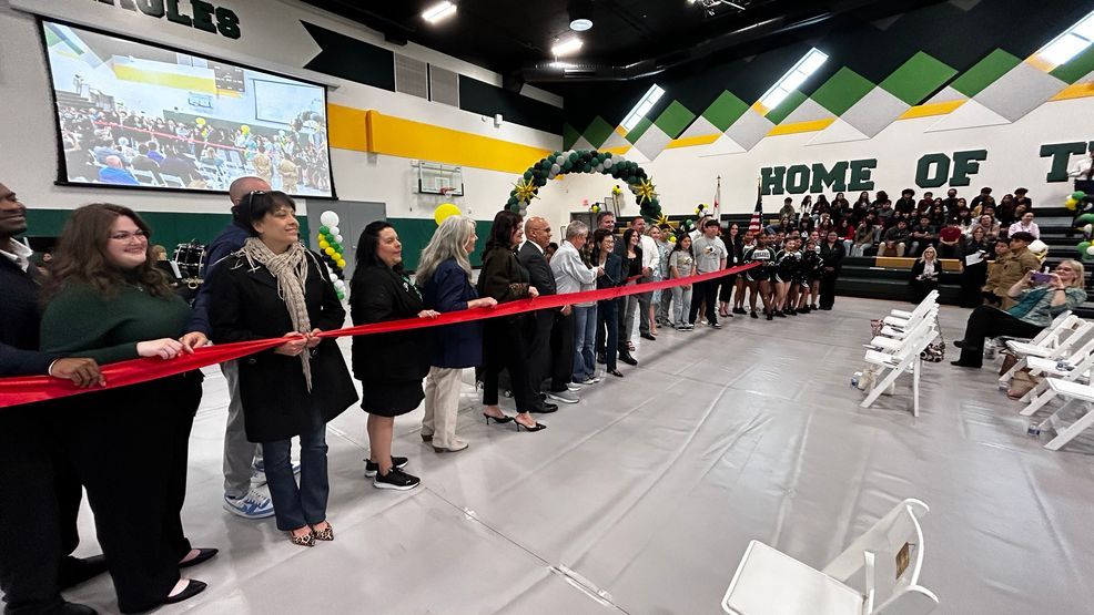 Greenfield Middle School unveils state-of-the-art gymnasium, The Nest