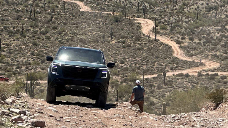 Off-Road Adventuring In the 2025 Nissan Frontier And Armada Pro-4X