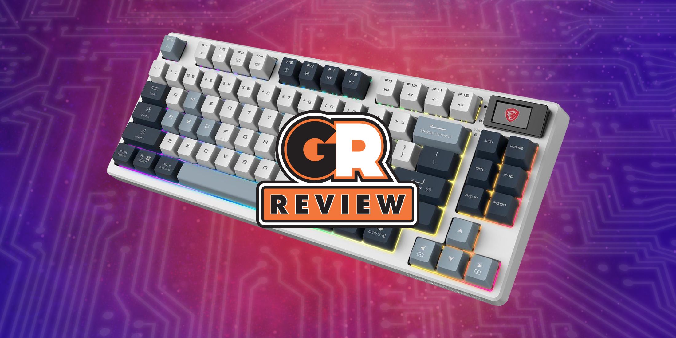 MSI Forge GK600 TKL Wireless Keyboard Review