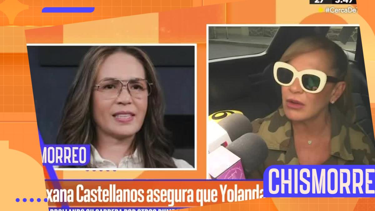 Roxana Castellanos revela Yolanda Andrade presenta mejoras de salud