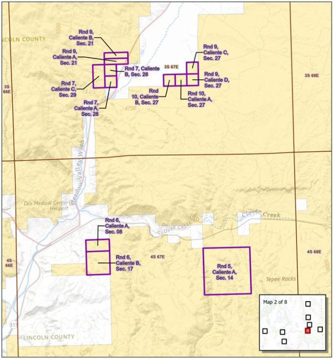 Maps show BLM’s plan to sell 5,500 acres in 8 small towns northeast of ...