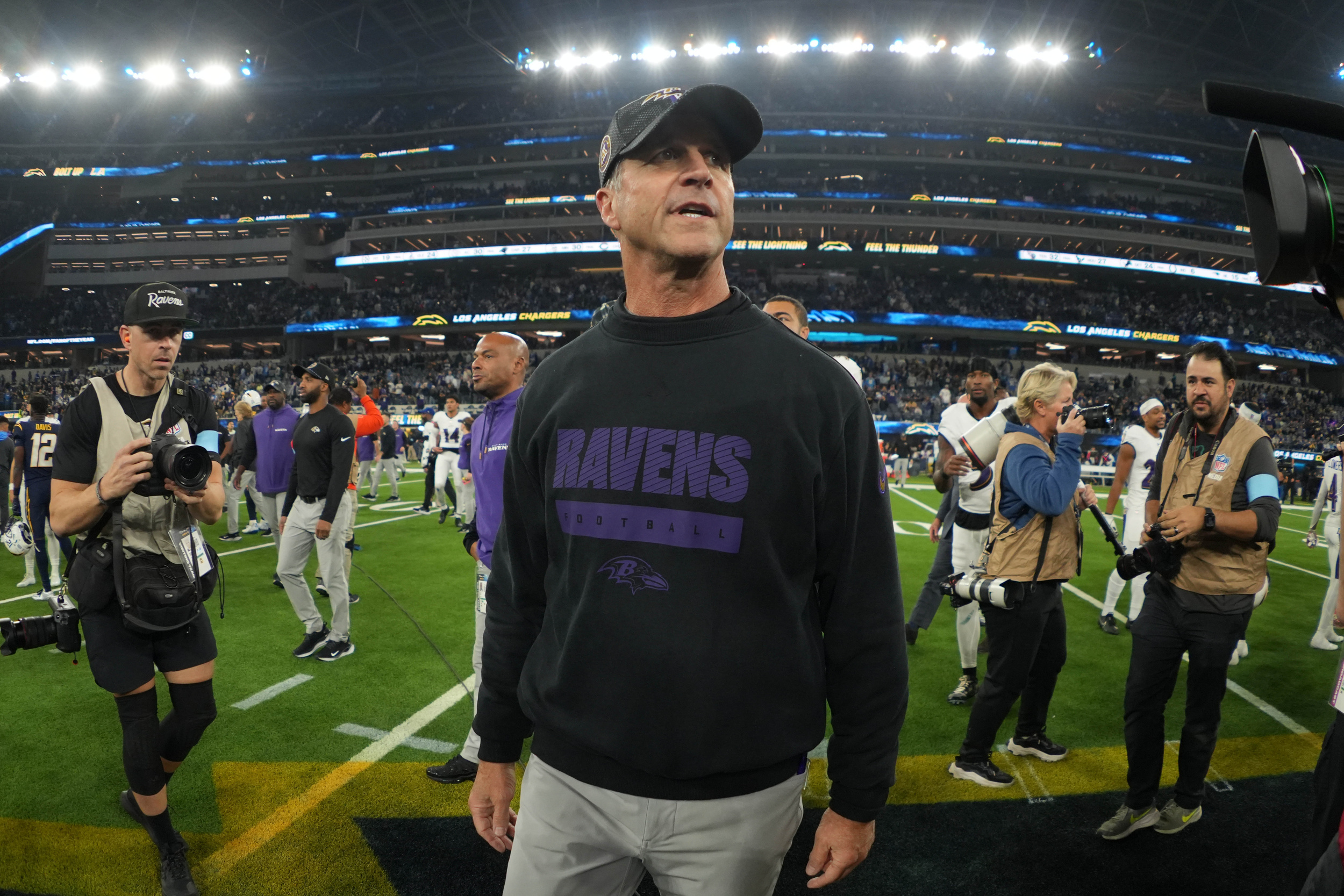 Ravens prove they're committed to head coach John Harbaugh