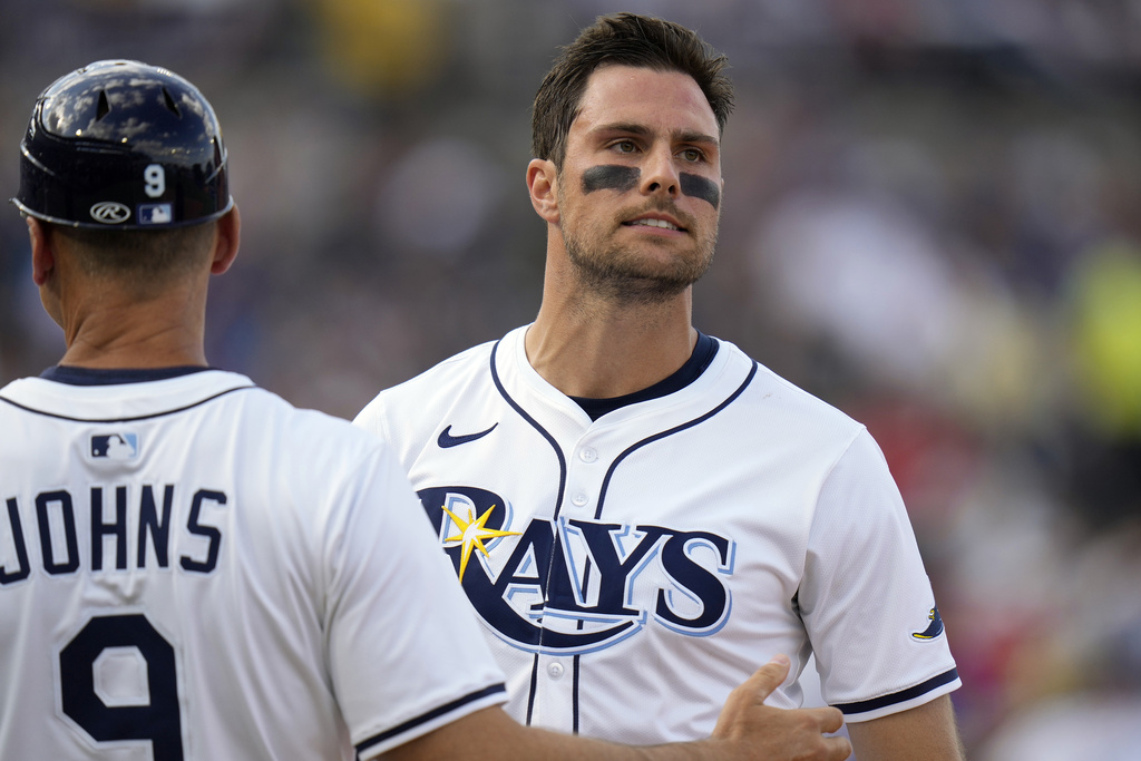 Rays' Josh Lowe gets hurt on opening day, injures oblique for third ...