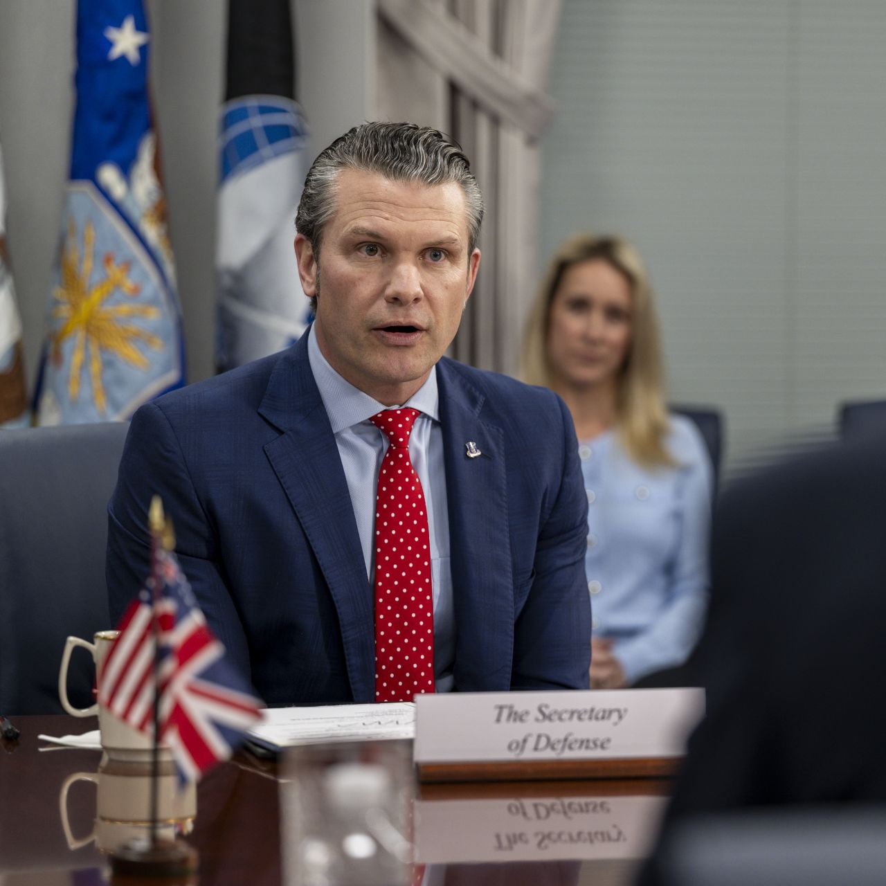 Hegseth Brought His Wife to Sensitive Meetings With Foreign Military ...