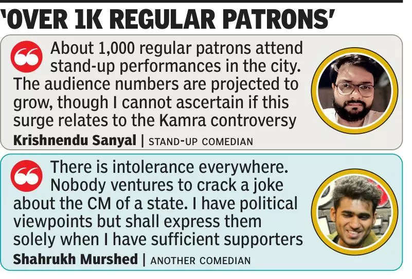 Ranveer Allahbadia, Kunal Kamra incidents boost Kolkata comedy club ...