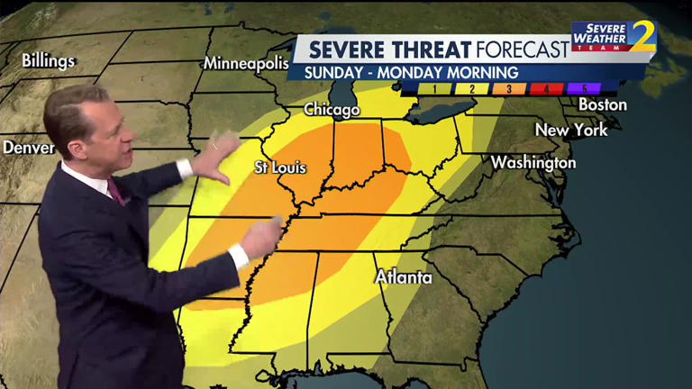 Enjoy the warm dry weather tomorrow, because rain moves in to round out ...