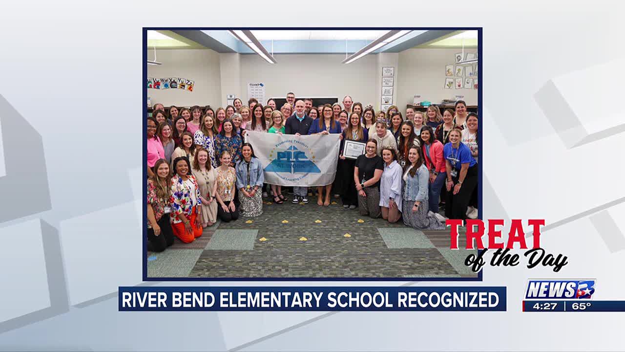 Treat of the Day: River Bend Elementary School recognized