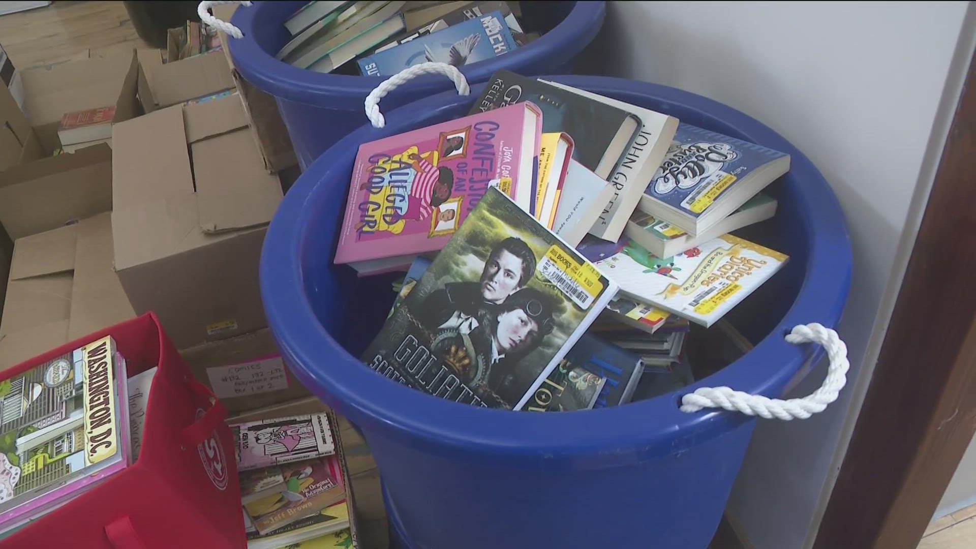 Cap-Ed Book Drive