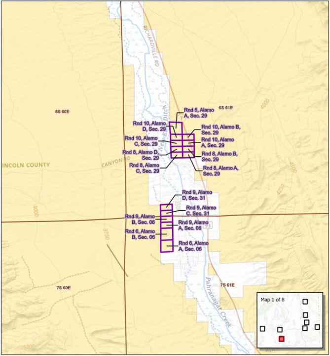 Maps show BLM’s plan to sell 5,500 acres in 8 small towns northeast of ...